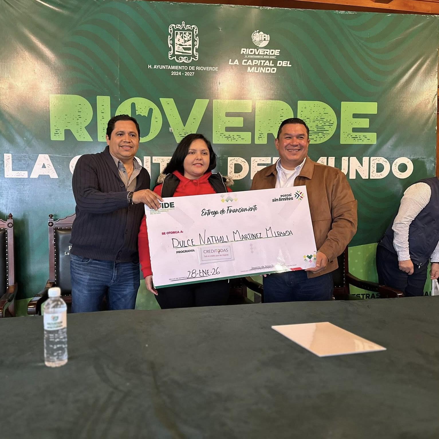ESTADO ACERCA FINANCIAMIENTO A RIOVERDE CON APOYOS DIRECTOS ...